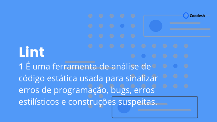 O que é lint?