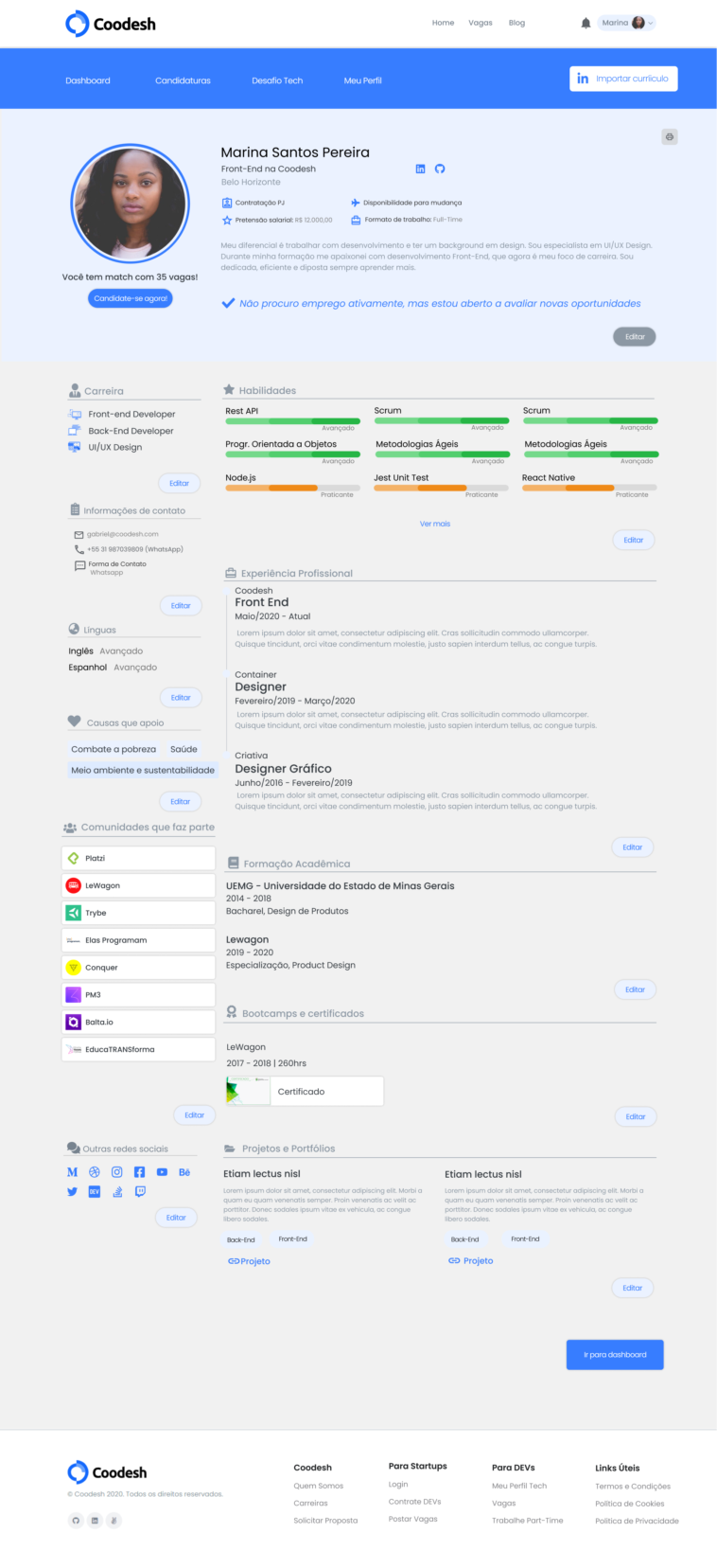 Entenda o onboarding do desenvolvedor na plataforma Coodesh