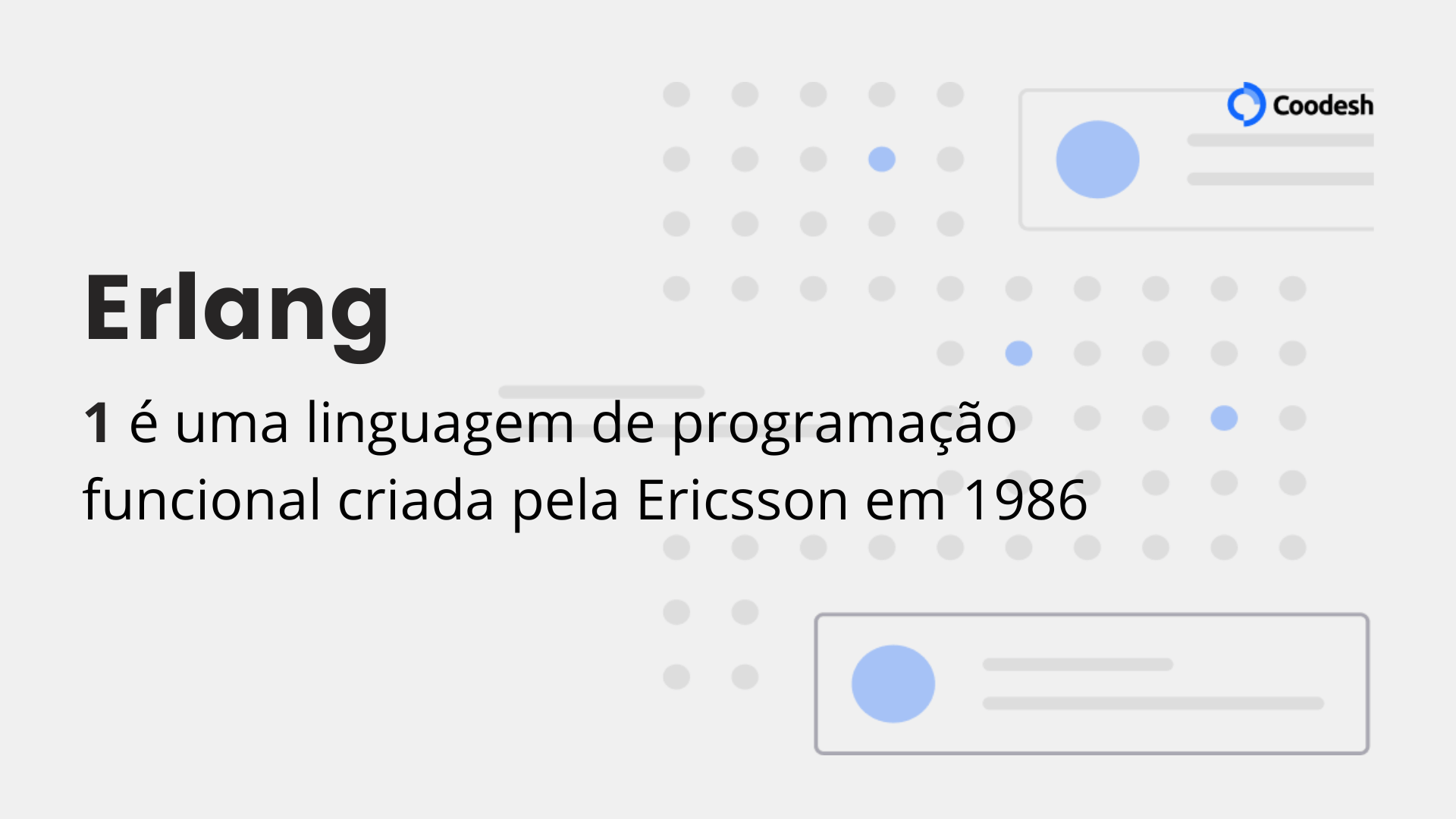 O que é Erlang?