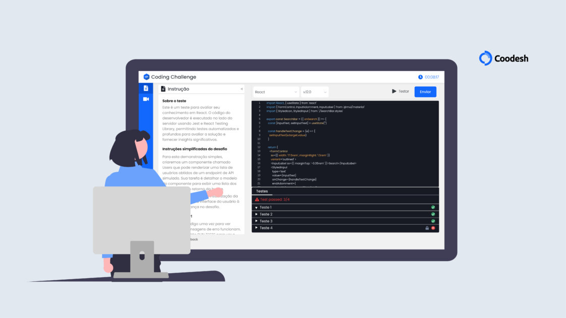 Novidades de setembro: desenvolvedores já podem fazer o Coding Challenge